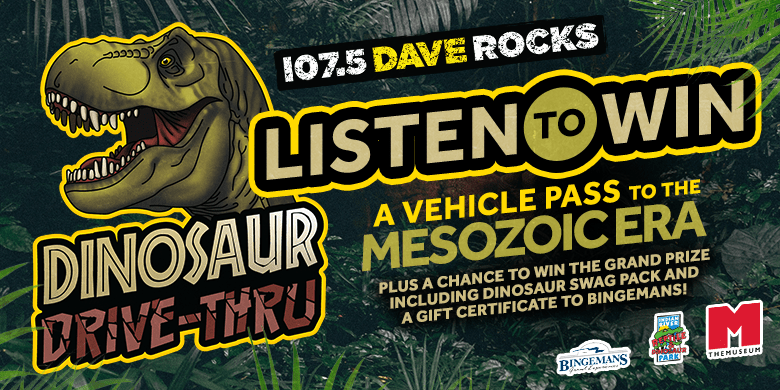 Dinosaur Drive Thru | 107.5 Dave Rocks