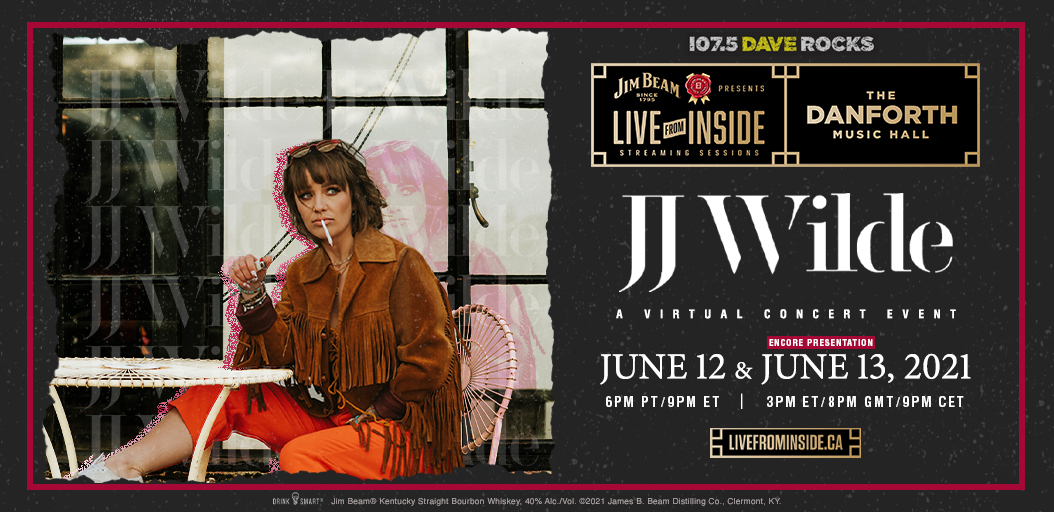 Jim Beam Presents Live From Inside: JJ Wilde (Livestream) | 107.5 Dave ...