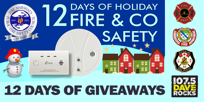 Dave Rocks Holiday Fire Safety Sweepstakes | 107.5 Dave Rocks