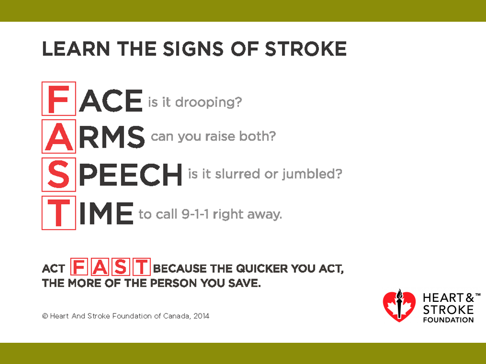 Stroke Awareness Month | 107.5 Dave Rocks