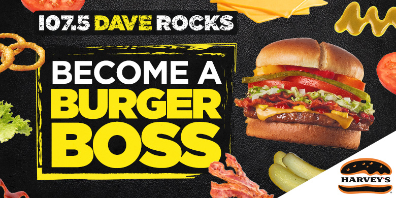 Harvey’s Burger Boss | 107.5 Dave Rocks Harvey’s Burger Boss | 107.5 Dave Rocks